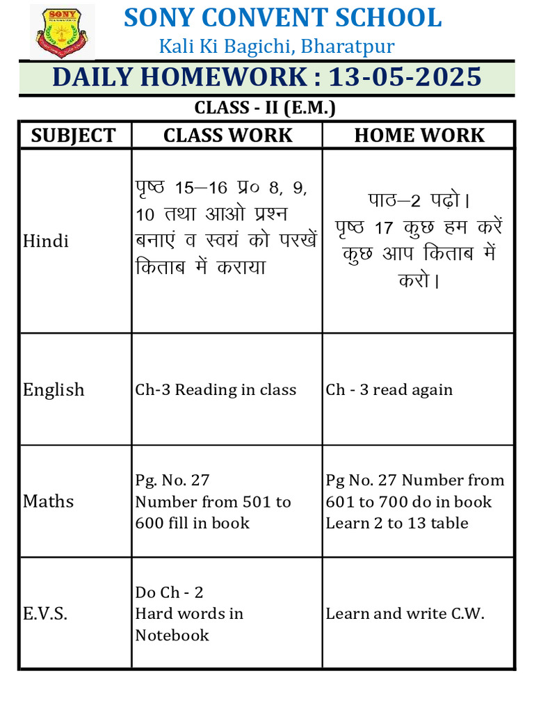 Homework II 13-05 | PDF