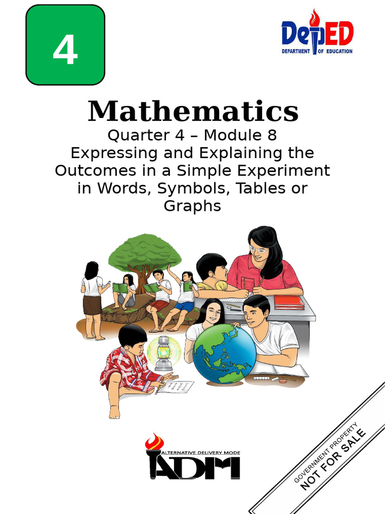 Math Module 8 Quarter 4 Edited | PDF | Probability | Learning