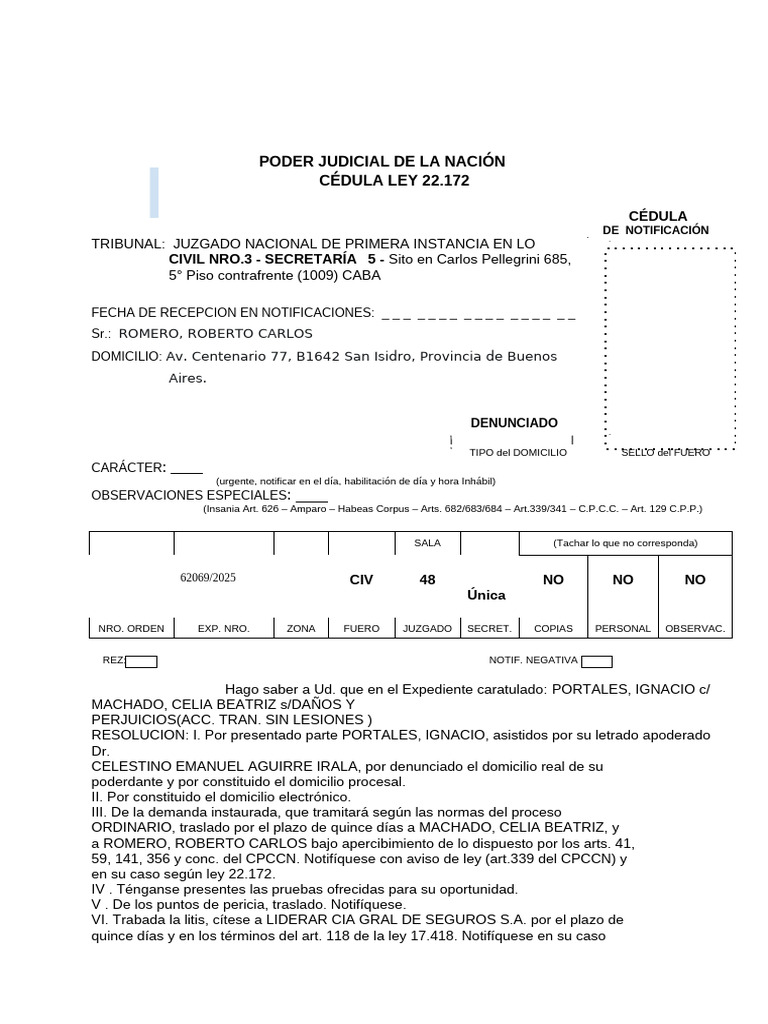 Cedula Ley Modelo Lara 2 | PDF | Instituciones gubernamentales | Procedimiento legal