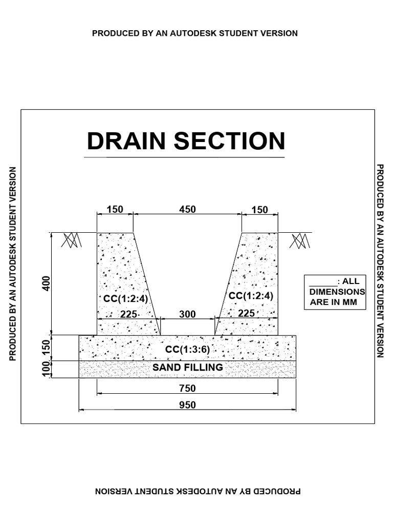 Drain Section 450x450-Model | PDF