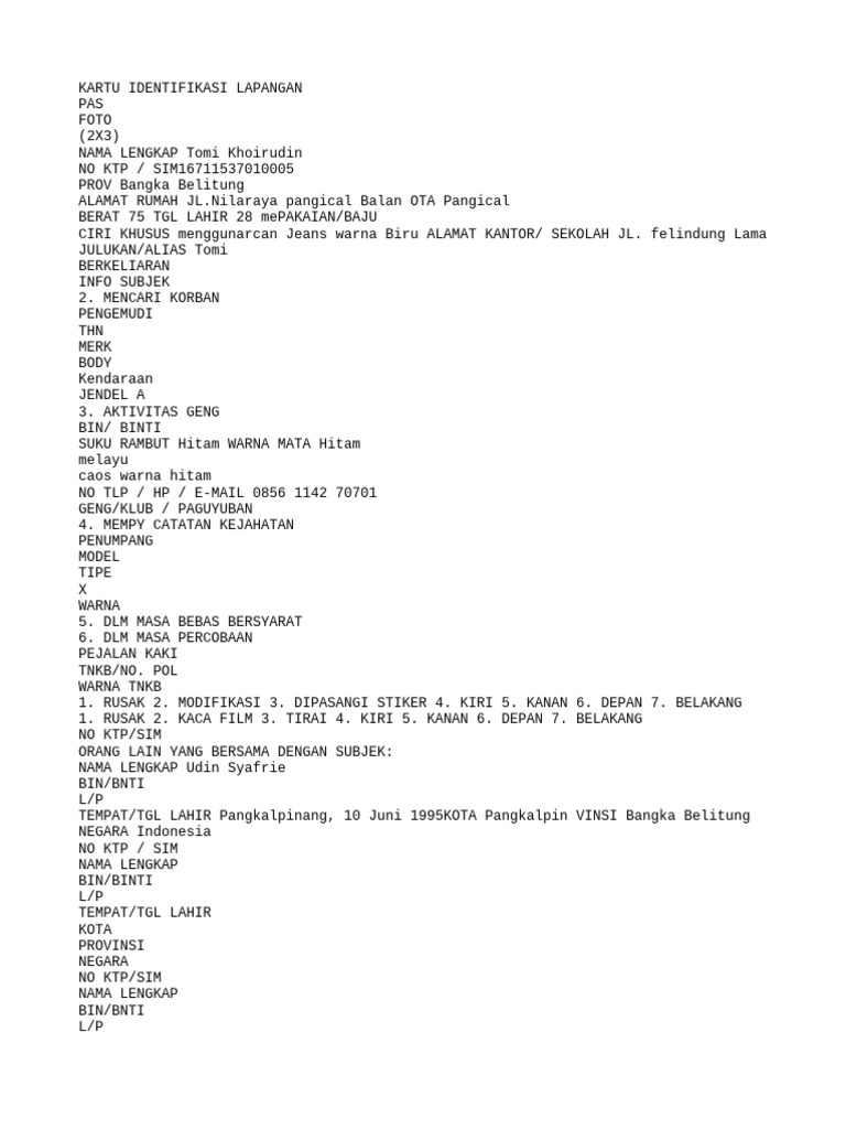 Konversi Gambar Ke Teks - Cardscanner - Co | PDF