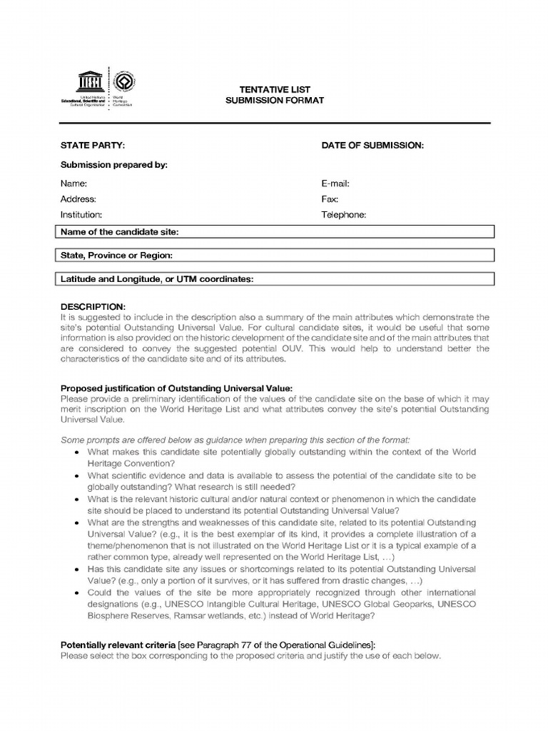 Tl Format Withguidance Pdf