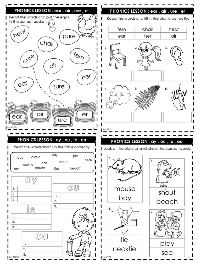 M2 Worksheet Phonics | PDF