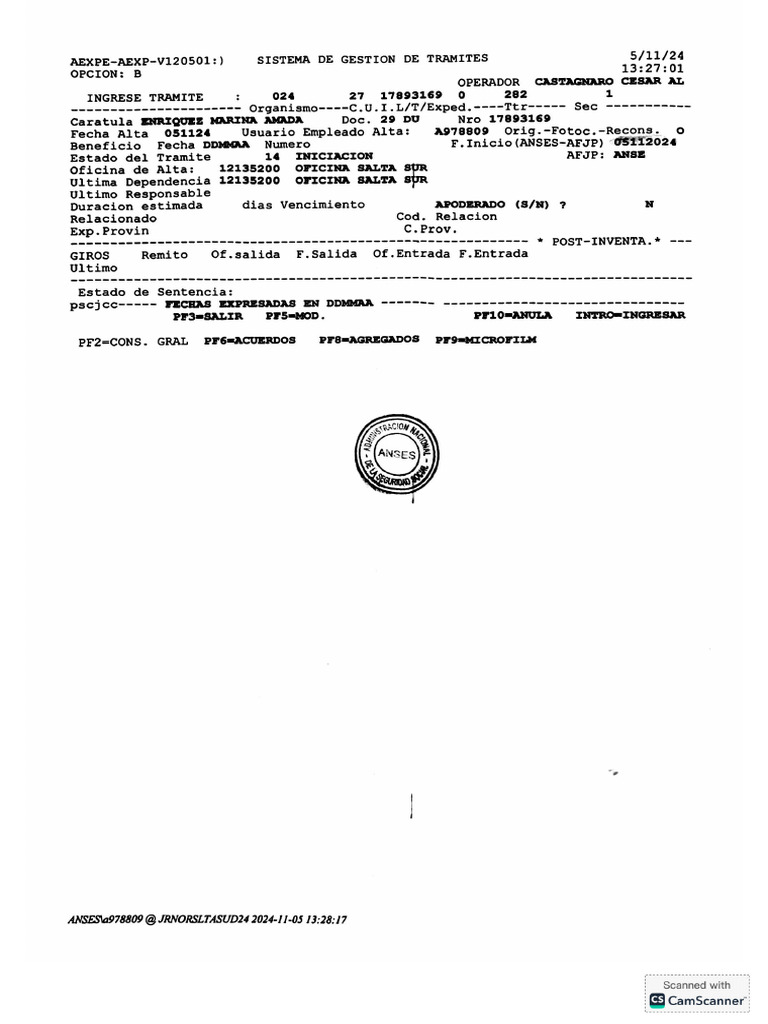 Documental Enríquez Amparo Por Mora | PDF