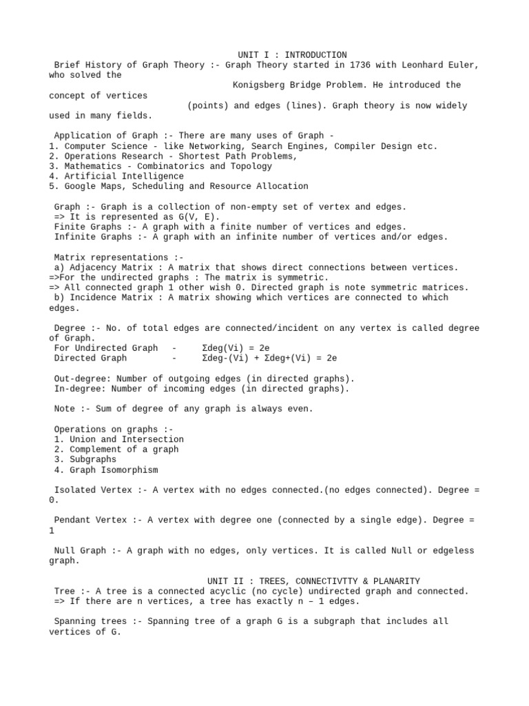 Graph Theroy & Combinatorics by Prince | PDF | Graph Theory | Vertex (Graph Theory)