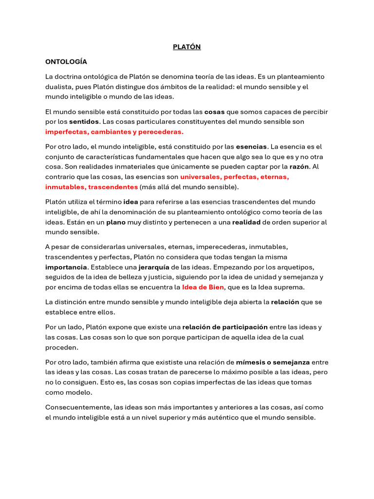 PLATÓN | PDF | Platón | Alma