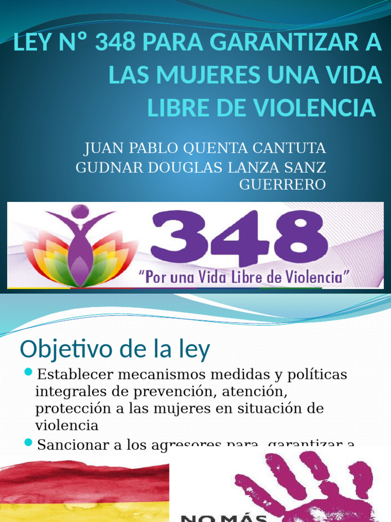 Ley #348 Diapositivas | PDF