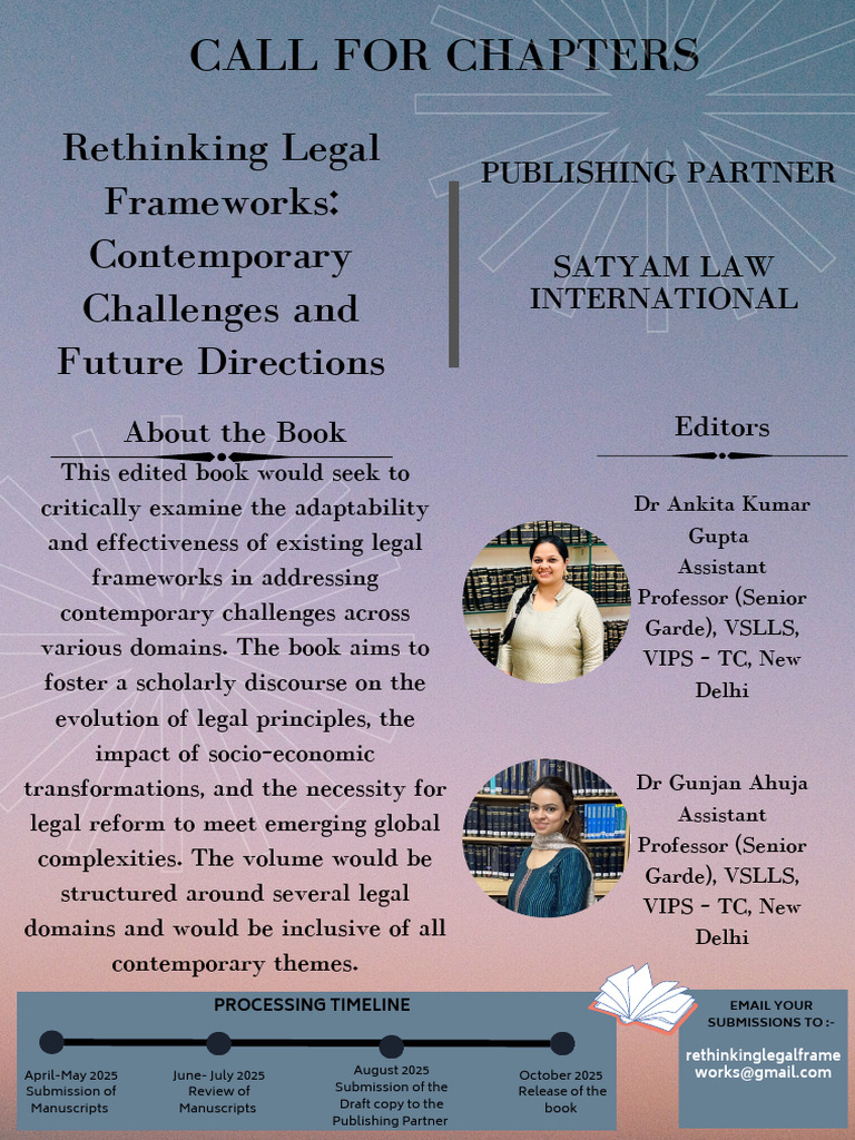 Call For Book Chapter 2025 | PDF