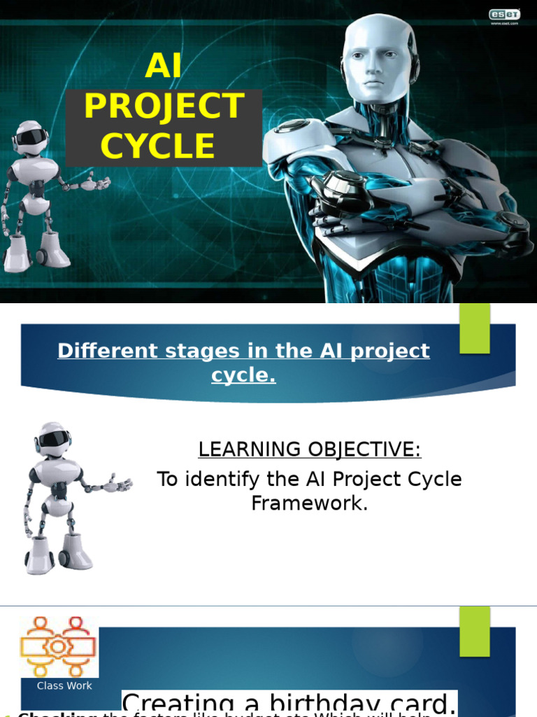 1.2 Ai Project Cycle Stages-Week1 | PDF | Artificial Intelligence | Intelligence (AI) & Semantics