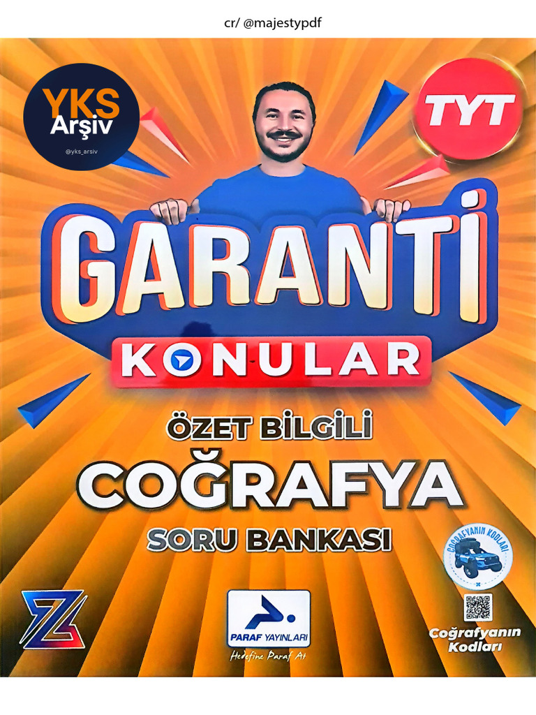 _Coğrafyanın_Kodları_TYT_Coğrafya_Garanti_Konular_SB_2025_@yks_arsiv | PDF