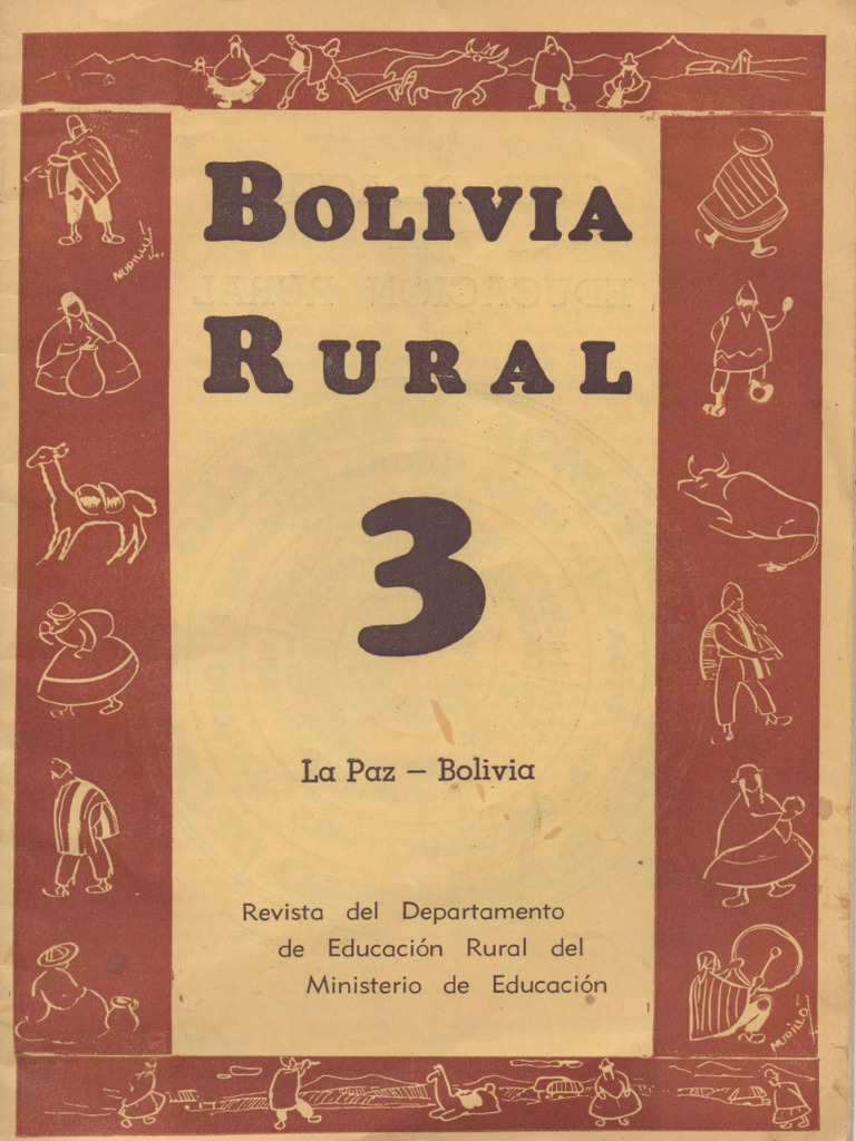 Departamento de Educación Rural Del Ministerio de Educación - Bolivia ...