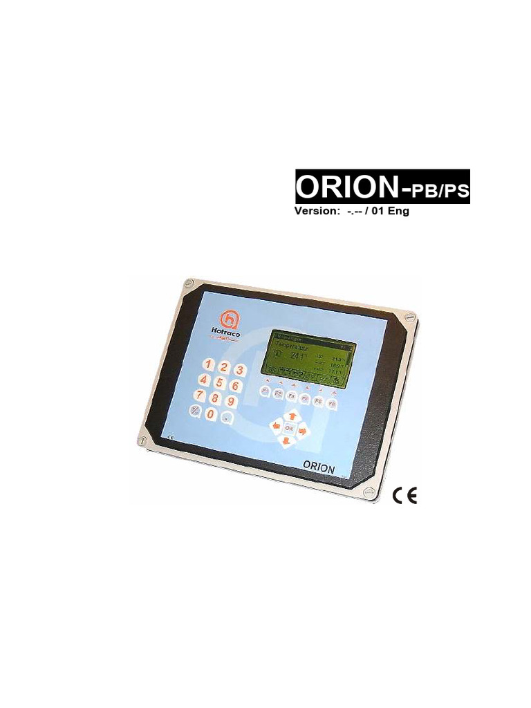 ORION-PB - PS - Hotraco Group | PDF | Humidity | Temperature