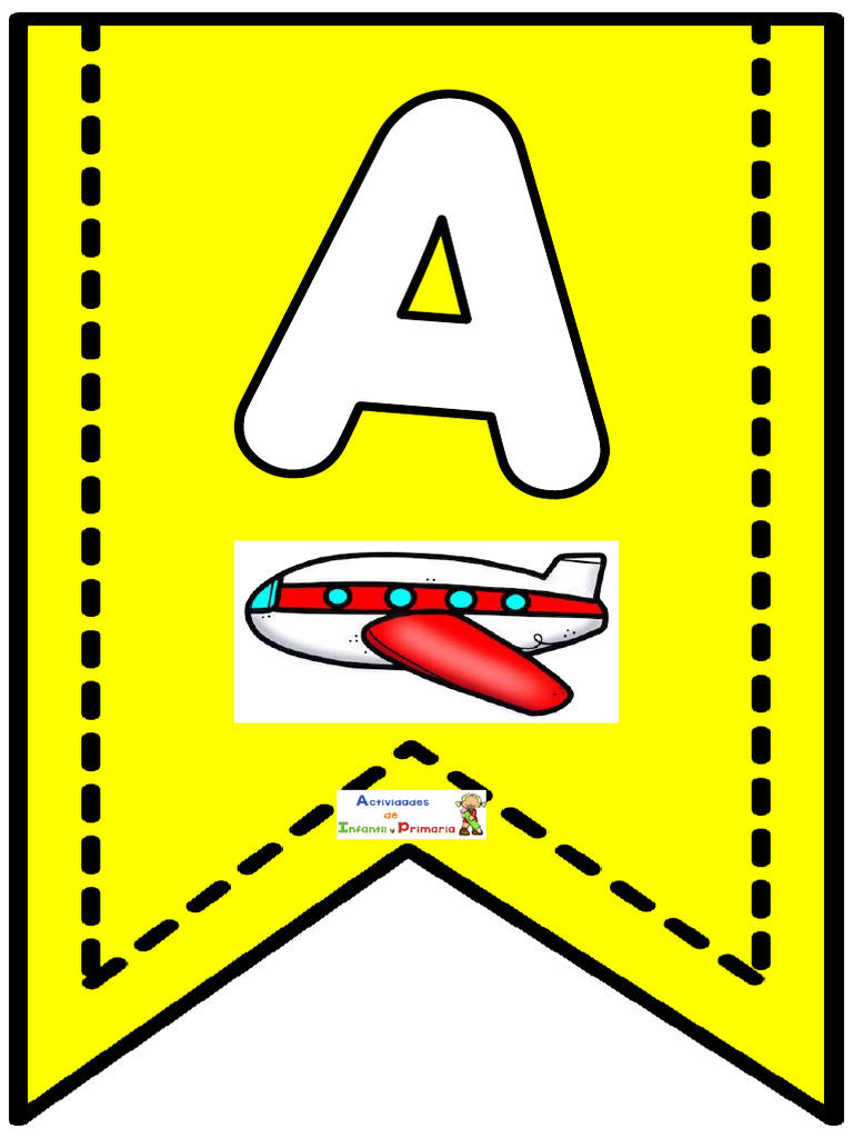 Banderines Abecedario | PDF