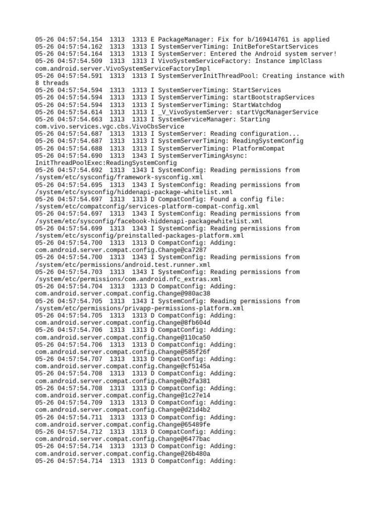Log | PDF | Computing | Software