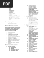 Psychiatric History OSCE Checklist Geeky Medics | PDF | Mental Disorder ...
