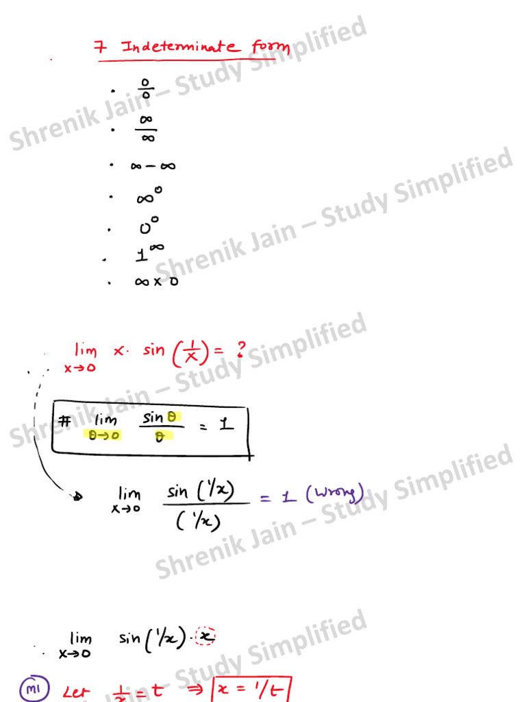 02 Limits, CONTINUITY AND DIFFERENTIABILITY | PDF