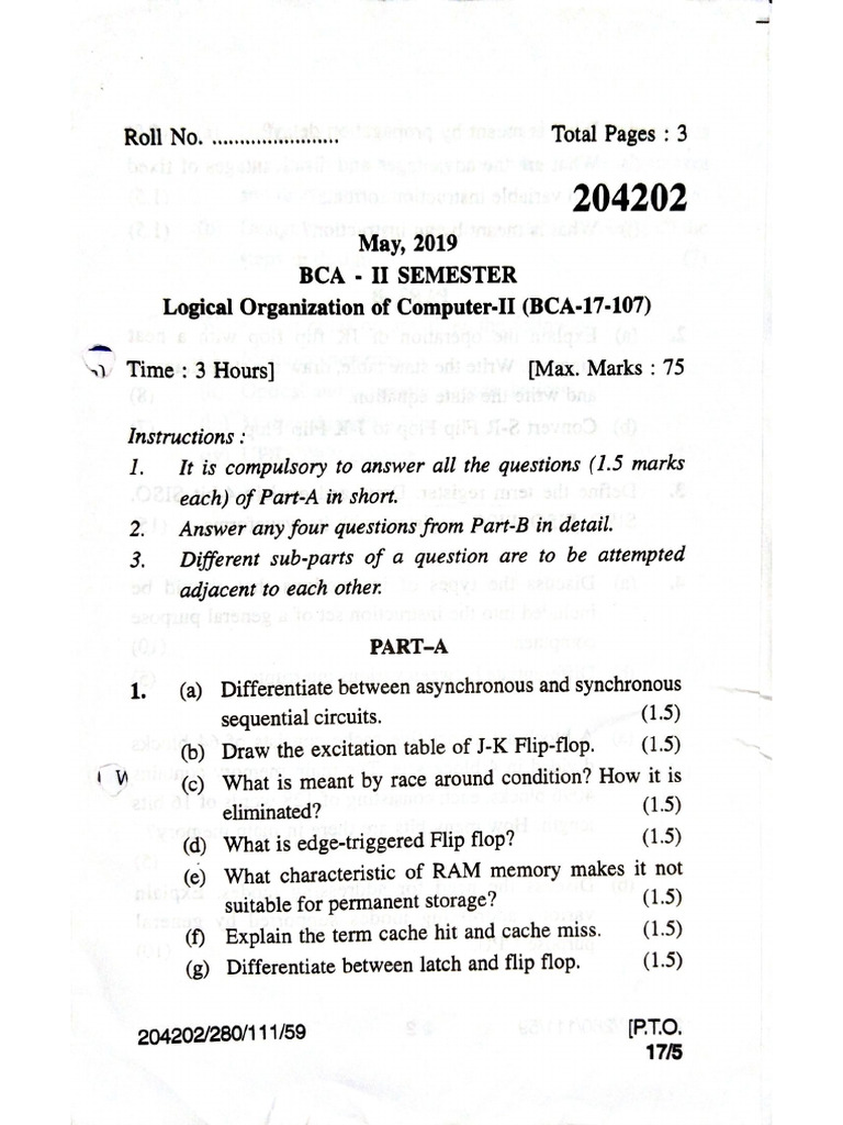 Loc Question Paper | PDF