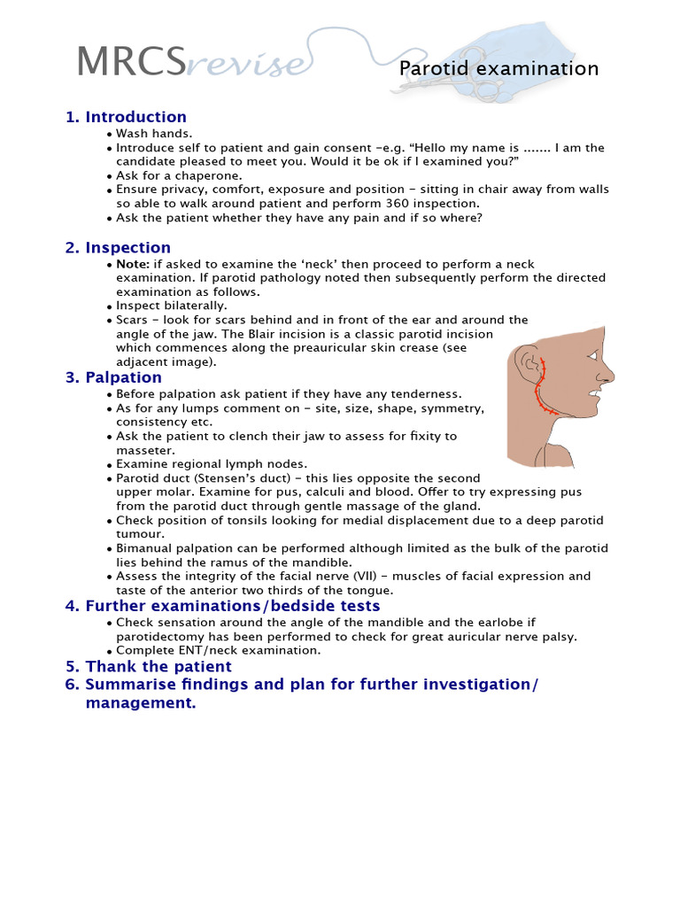 Parotid Examination | PDF