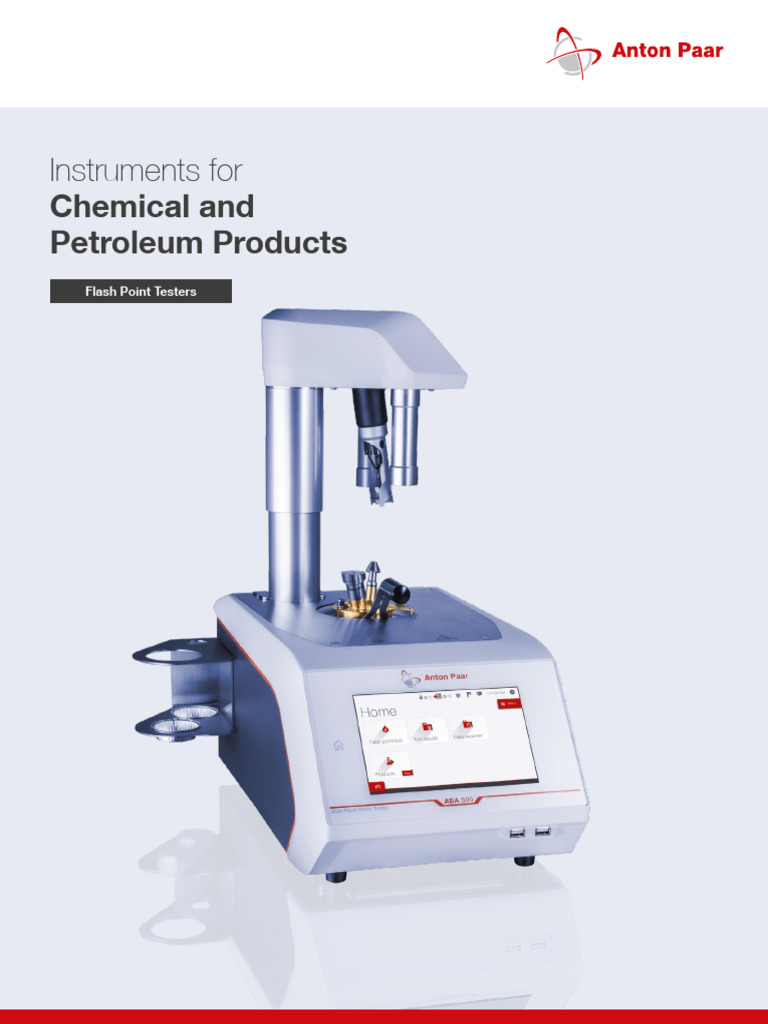 PMA 300 Flash Point Tester Overview | PDF | Biodiesel | Oil Refinery