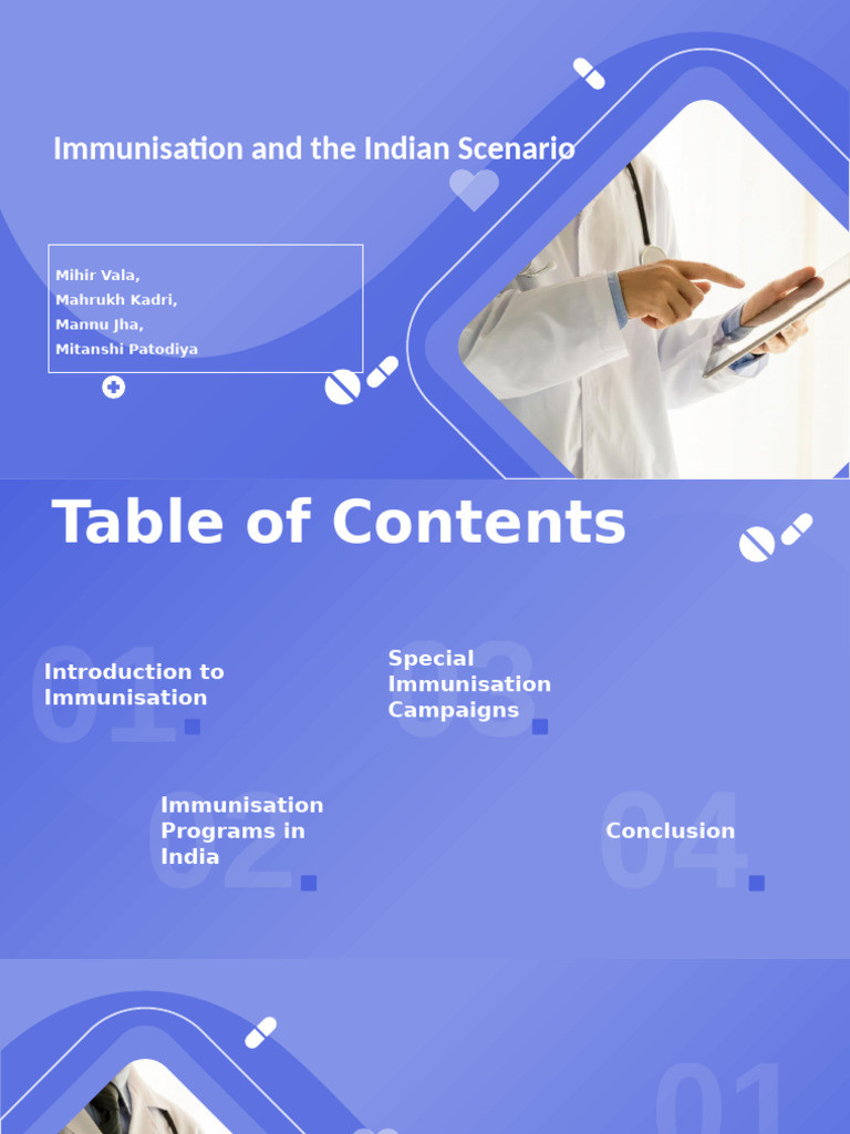 AIPPTMaker - Immunisation and The Indian Scenario | PDF | Vaccines | Medical Specialties