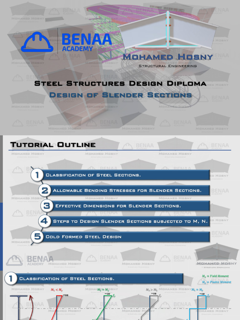 17 - Design of Slender Sections | PDF | Bending | Civil Engineering