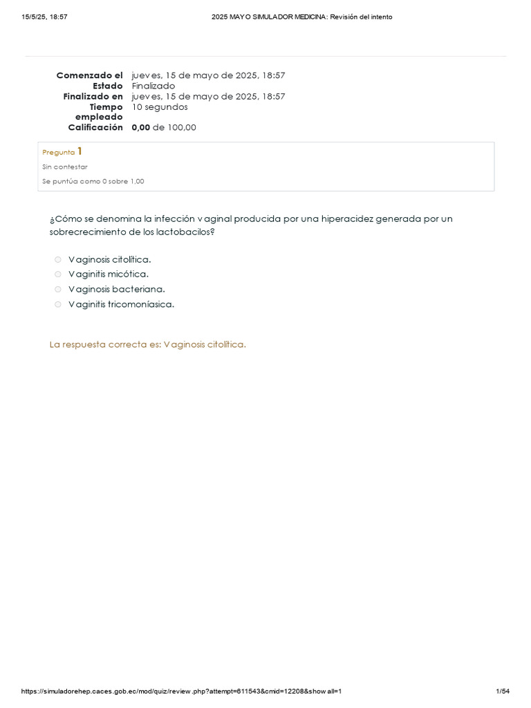 Simulador 14 | PDF | Infarto de miocardio | El embarazo