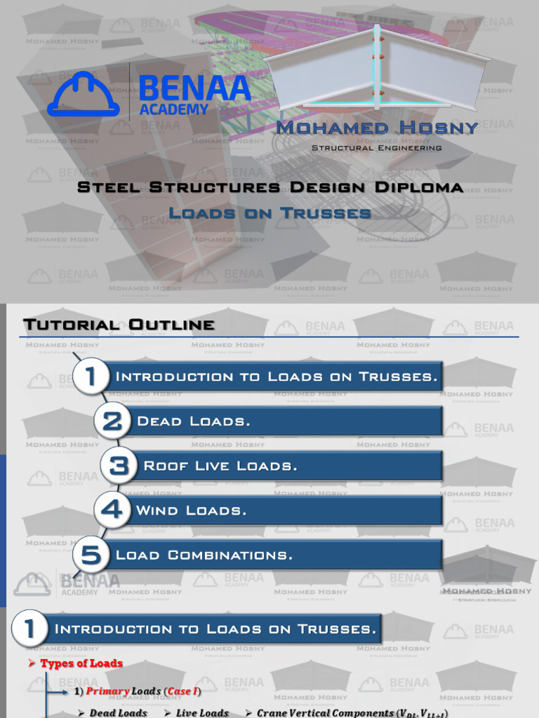 03 - Loads On Trusses | PDF | Truss | Structural Engineering