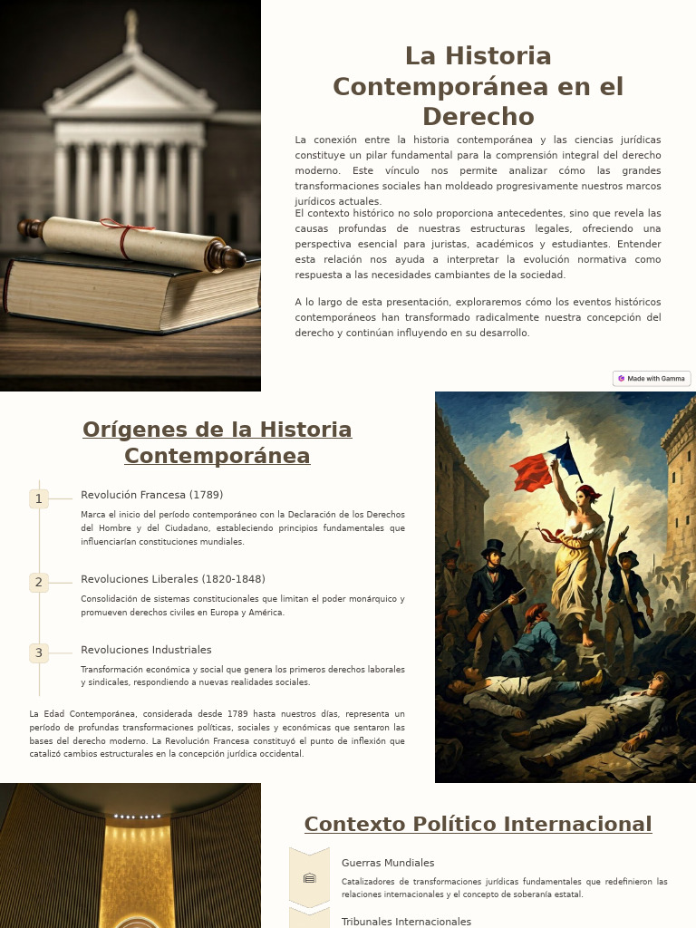 Historia Contemporánea y Derecho Moderno | PDF | Derechos | Migración ...