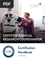 ACRP CP Handbook | PDF | Clinical Trial | Informed Consent