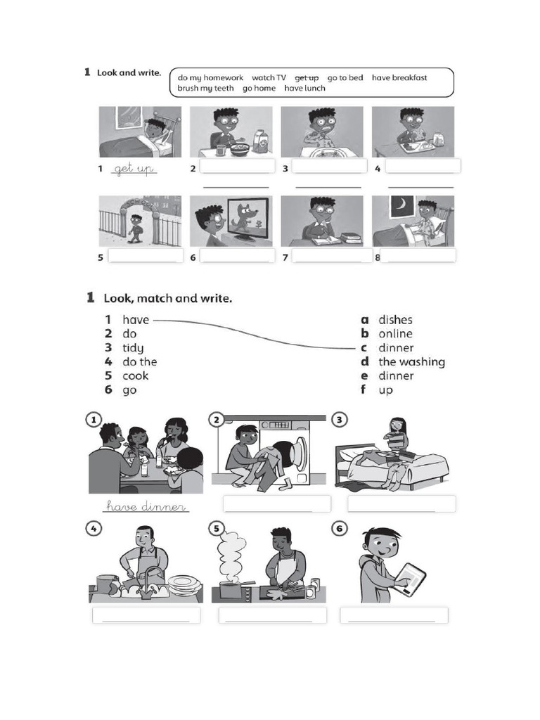 Ingles Cuarto Unit 2 | PDF