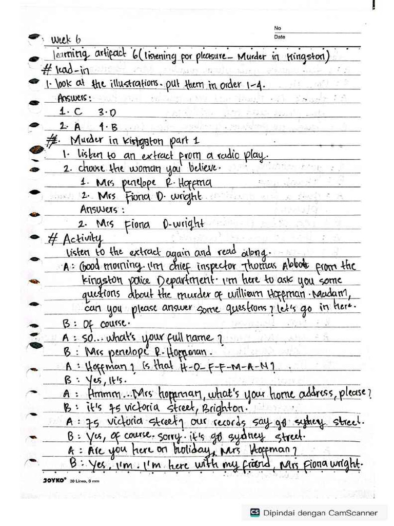 Learning Artifact 6 - Ayu Andira - 11zon | PDF