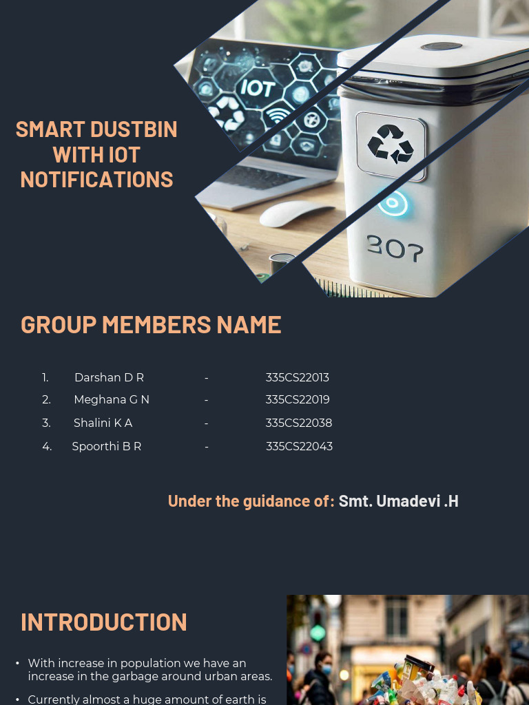 Smart Dustbin With Iot Notifications Vdf.01 | PDF | World Wide Web ...