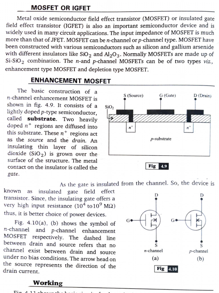 Mosfet | PDF | Field Effect Transistor | Mosfet
