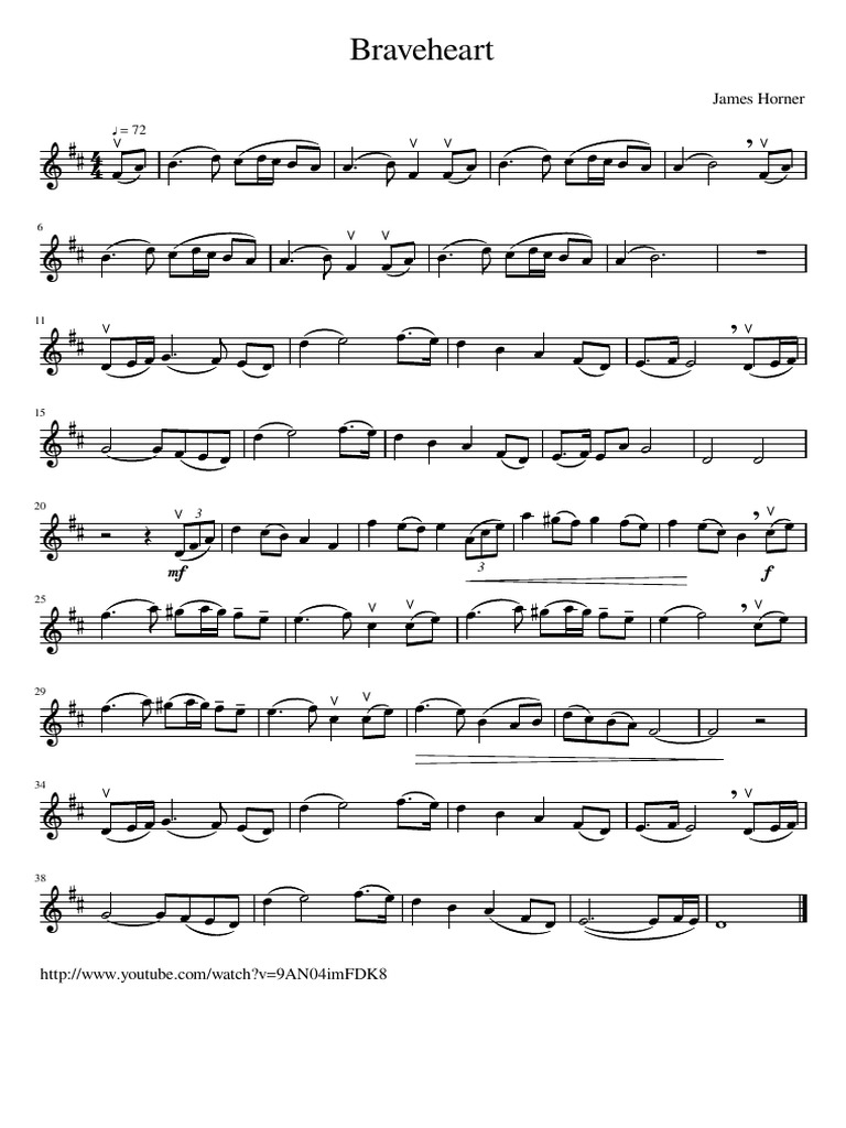 James Horner's Braveheart Analysis | PDF