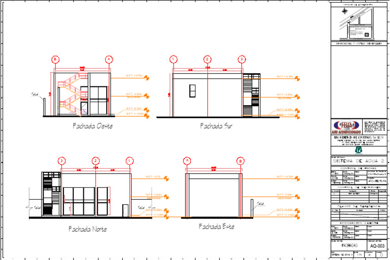 ARQ-001 ARQUITECTONICOS Sistema - de - Agua - OCT 24-Layout1 | PDF