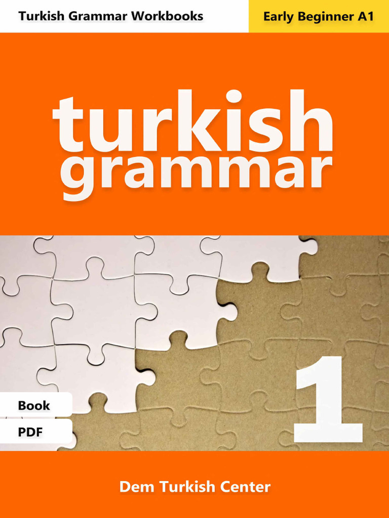 Turkish Books A1 Turkish Grammar Workboo | PDF