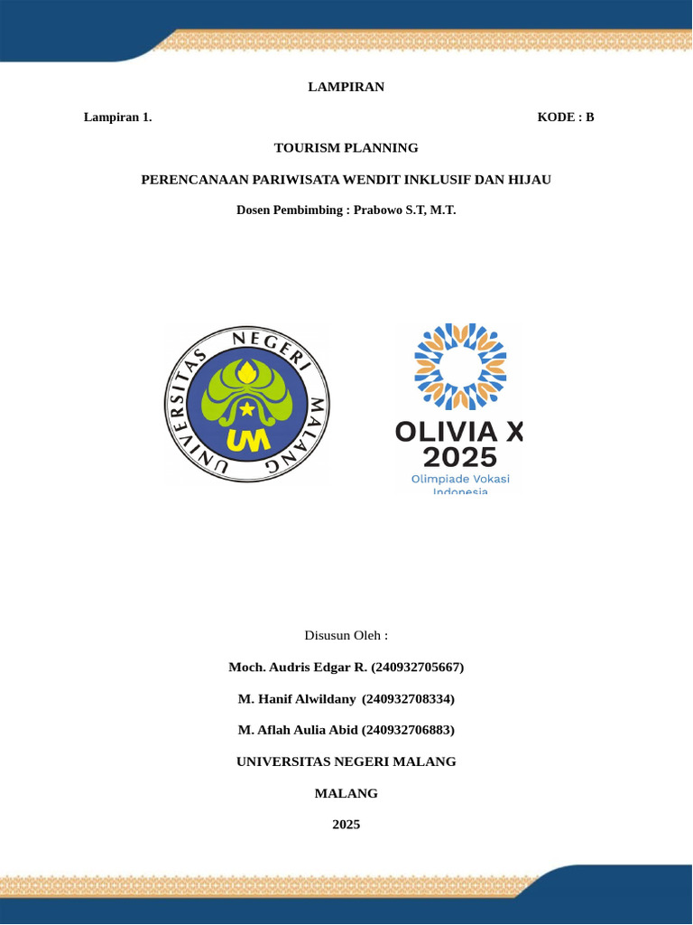 Lampiran Olivia | PDF