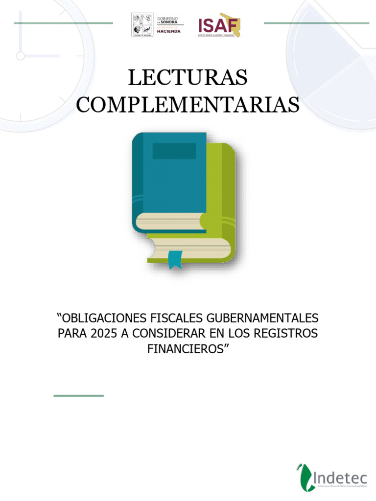 2.-Lecturas Complementarias - Obligaciones Fiscales Gubernamentales para 2024 A Considerar en ...