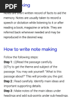 Abbreviations and Symbols for Note Taking | PDF