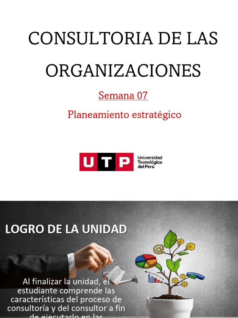 S07 - Material Academico | PDF | Planificación | Planificación estratégica