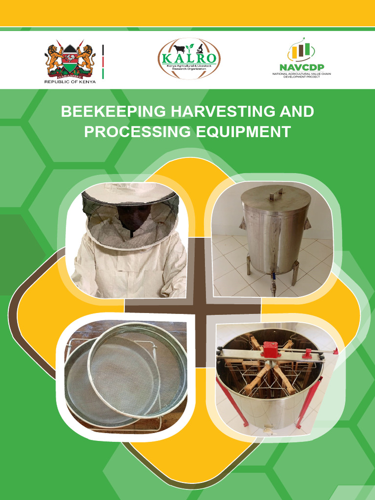 Beekeeping Harvesting Equipment Guide | PDF | Beekeeping | Beehive