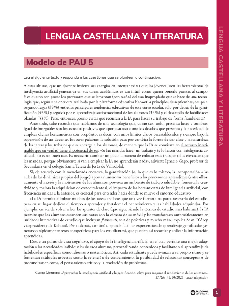 05 Pau Castellano | PDF | Inteligencia artificial | Inteligencia (IA) y ...