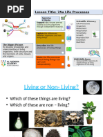 The Seven Life Processes | PDF