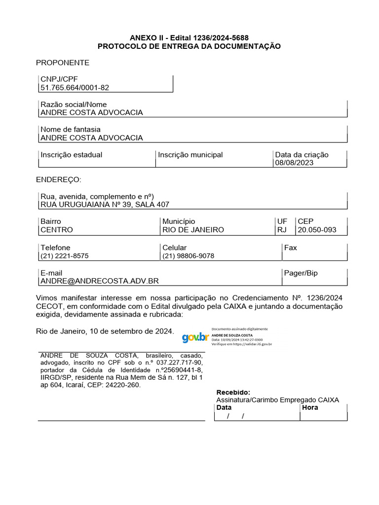 ANEXO II Assinado | PDF