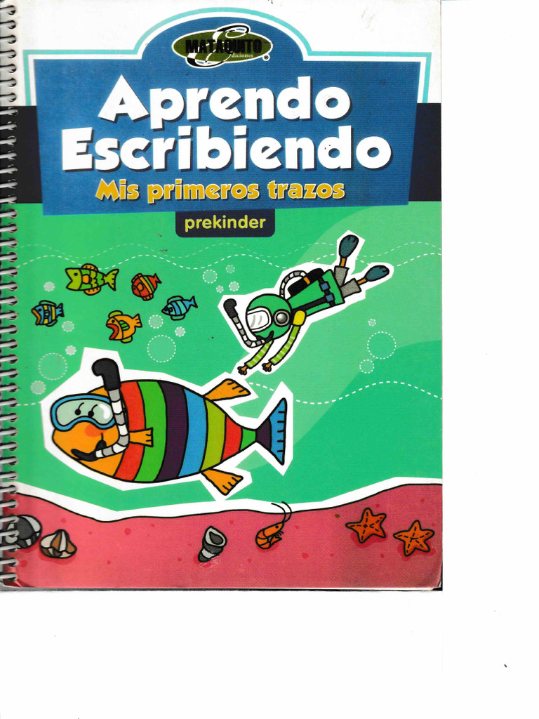Aprendo Escribiendo. Mis Primeros Trazos. Prekinder | PDF