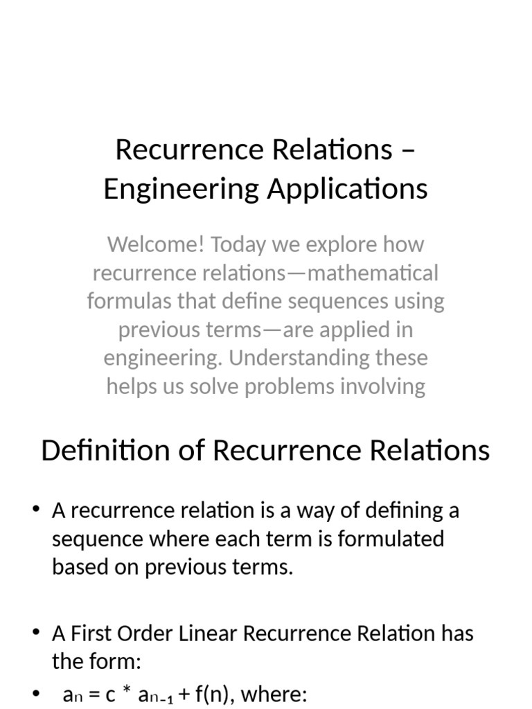 Recurrence Relations GammaAI Enhanced | PDF | Recurrence Relation | Time Complexity