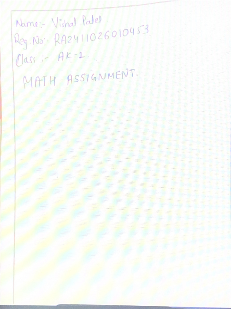 Take Home Assignment 3 Vishal 453 | PDF