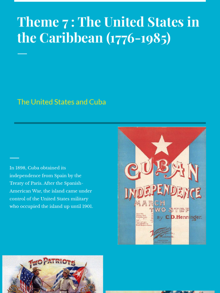 5BG+HIS+-+Theme+7+-+The+U S +and+cuba+ | PDF | Cuba | Fulgencio Batista