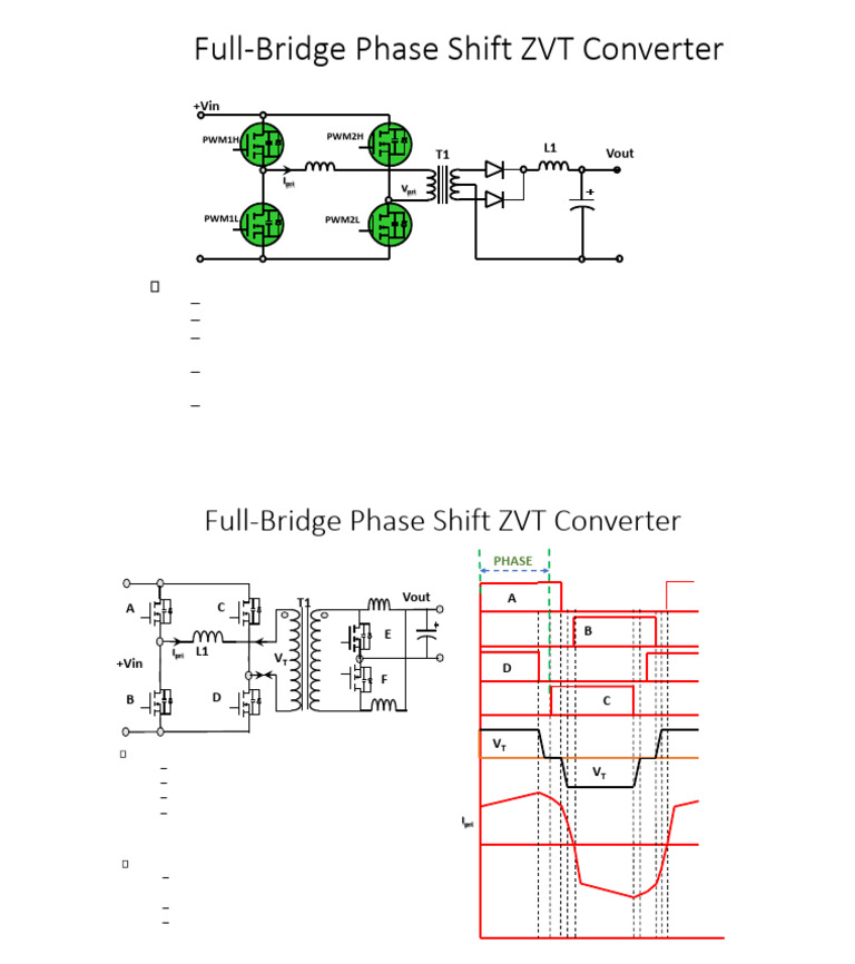 Full-Bridge Phase Shift ZVT Converter | PDF