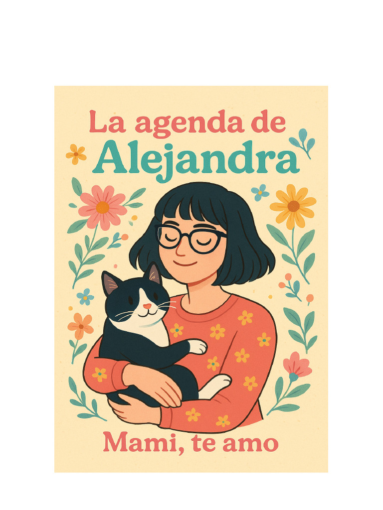 Agenda Colorida Alejandra | PDF